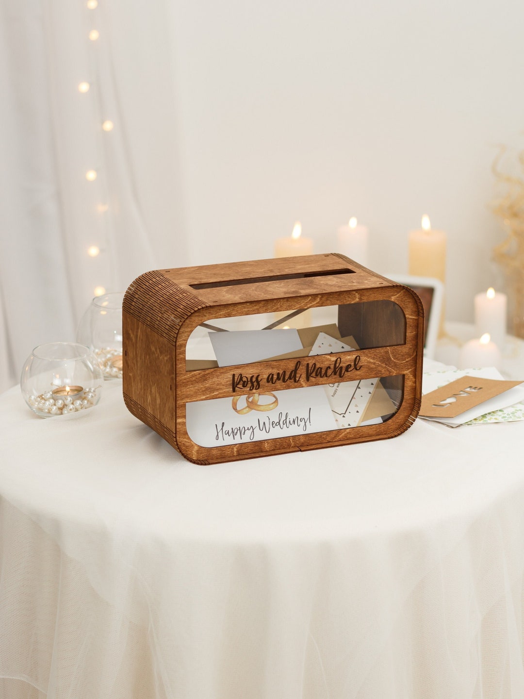 Wedding Card Box, Wedding Decor, Card Box for Wedding, Money Box ...