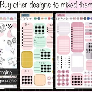 400+ Decorative and Functional Digital Stickers in English and Spanish ...