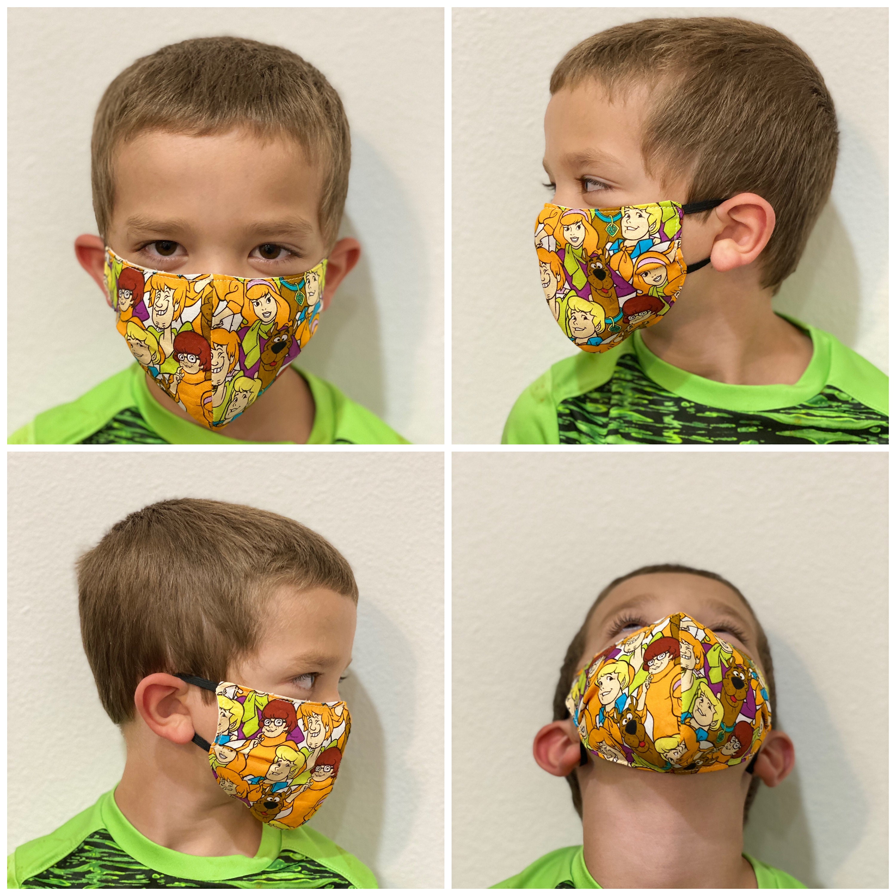 Cotton Mask With Drinking Straw Hole or Without - Etsy