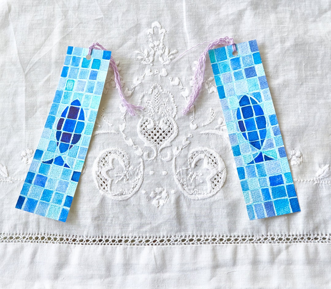 Bookmark Fish Communion, Confirmation, Congratulations, Blessing ...