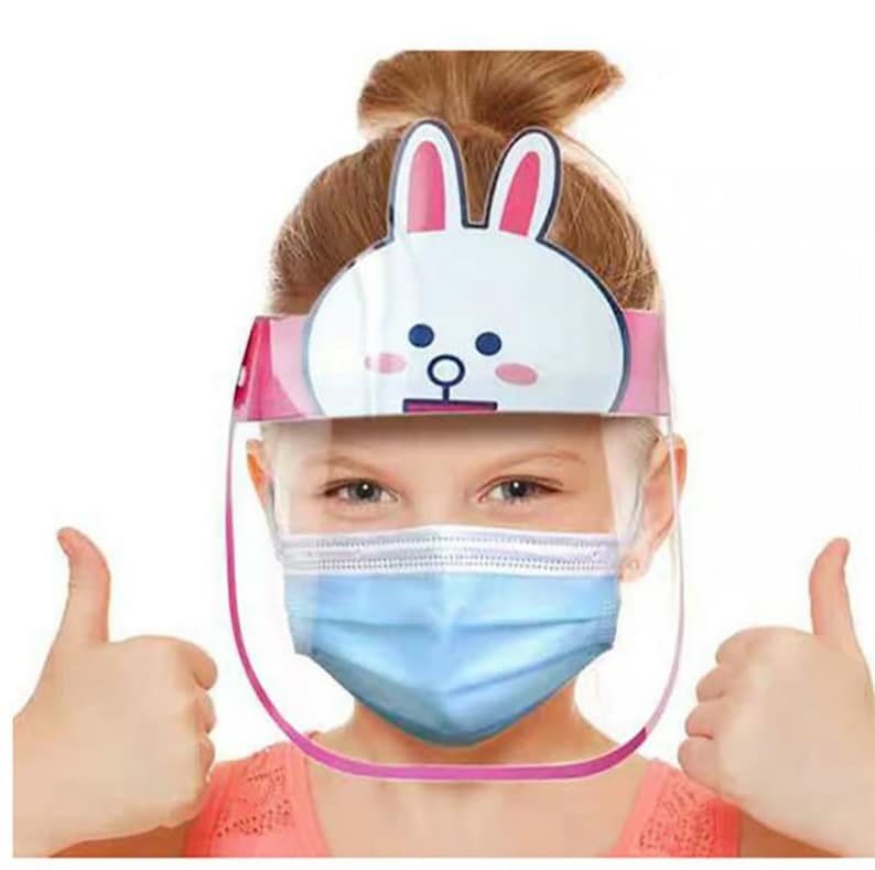 Multi Pack Kids Face Shield Reusable ProtectionFace | Etsy
