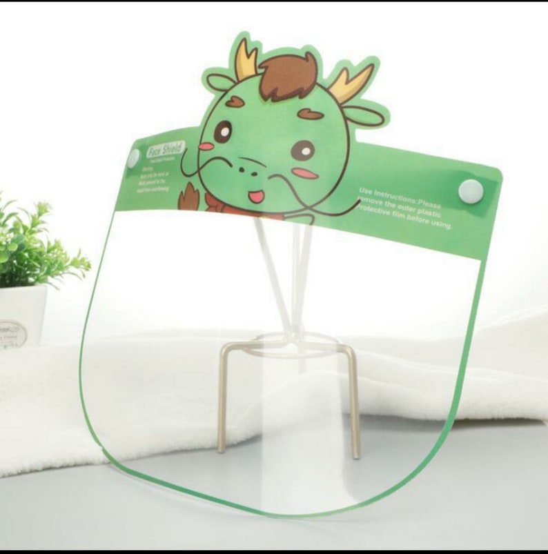 Multi Pack Kids Face Shield Reusable ProtectionFace | Etsy