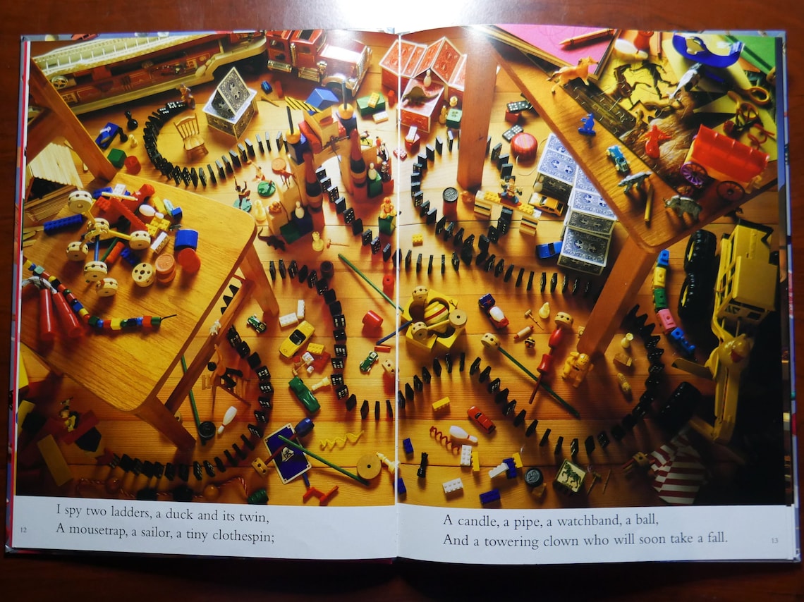 I Spy Super Challenger Children's Book of Picture Riddles - Etsy