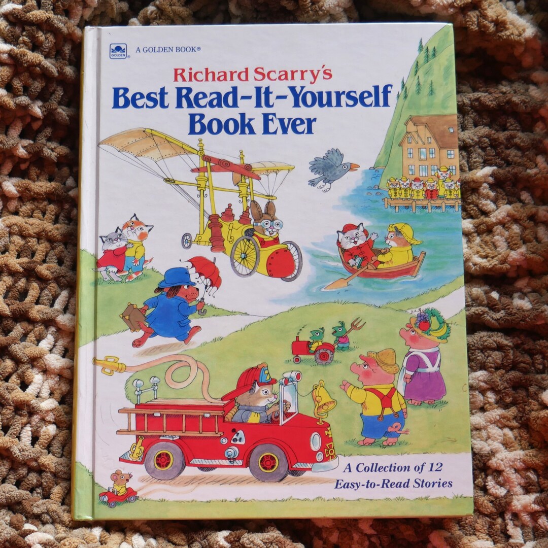 Richard Scarry's Best Read-it-yourself Book Ever - Etsy