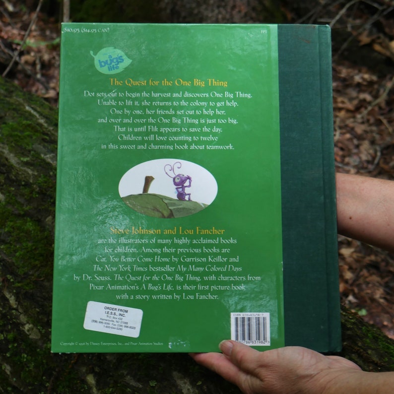 Disney Pixar's A Bug's Life the Quest for the One Big Thing - Etsy