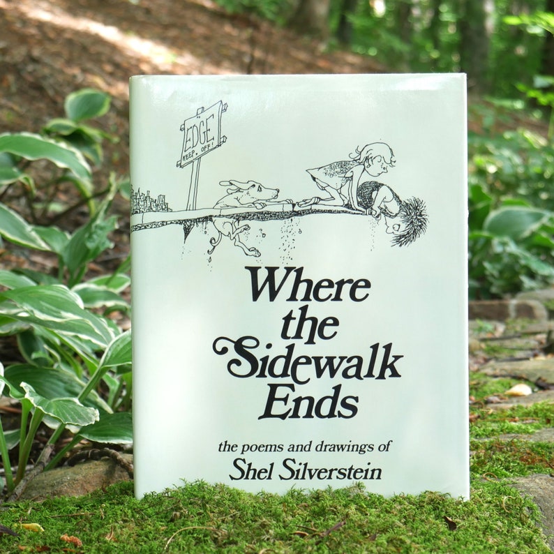 Where the Sidewalk Ends the Poems and Drawings of Shel Silverstein - Etsy