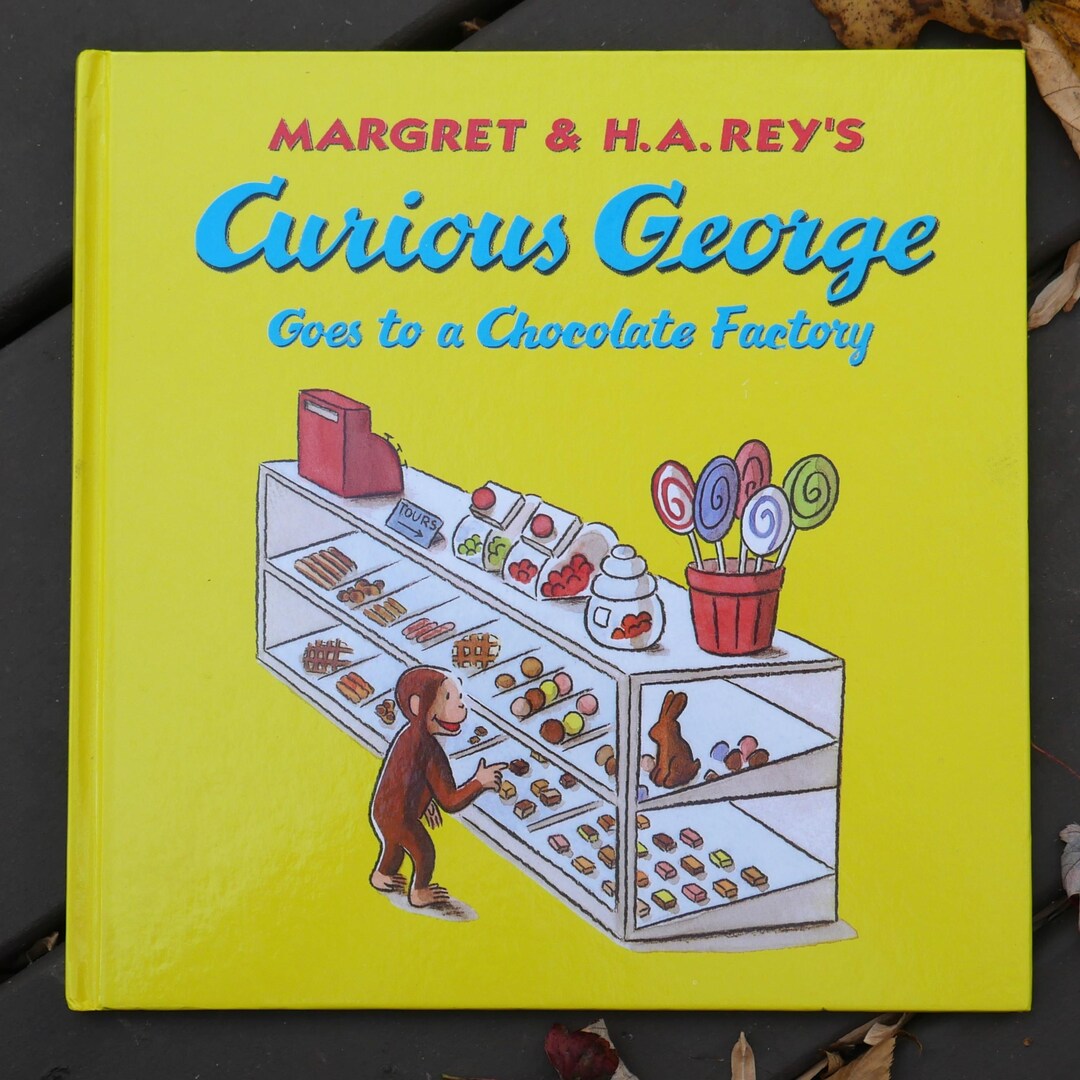 Curious George Goes to a Chocolate Factory by Margret & H. A. Rey - Etsy