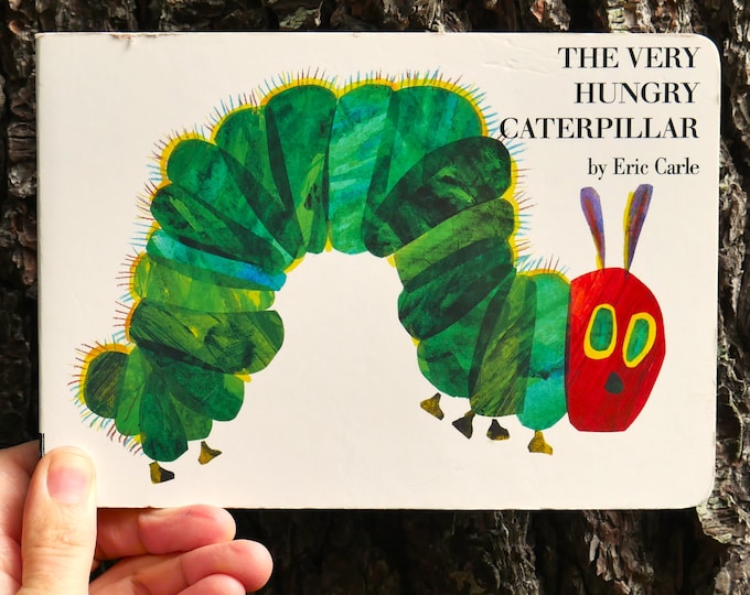 The Very Hungry Caterpillar by Eric Carle Board Book - Etsy