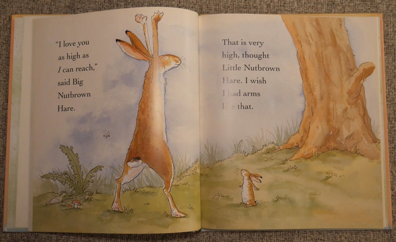 First US Edition Guess How Much I Love You Children's Book - Etsy