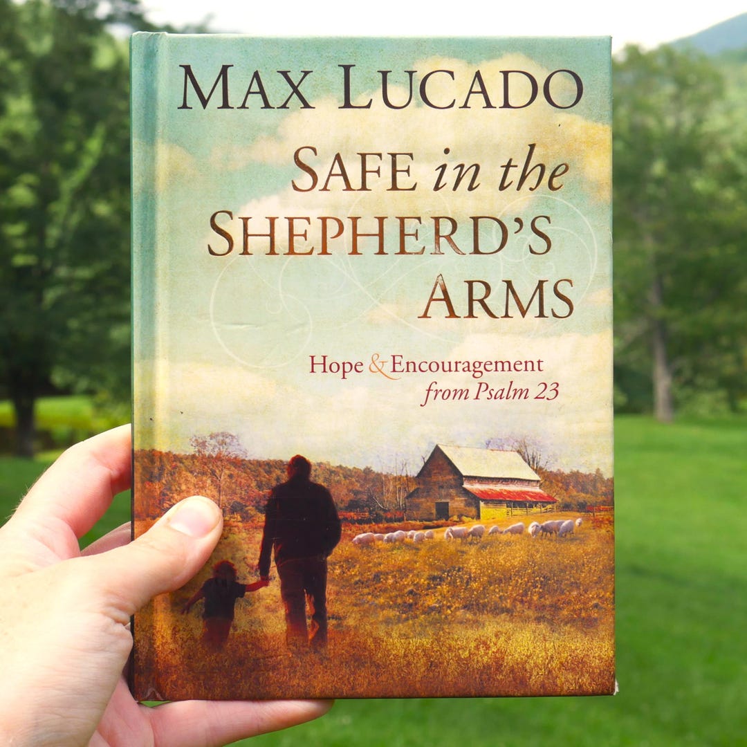 Safe in the Shepherd's Arms | Max Lucado | Psalm 23 Devotional - Etsy