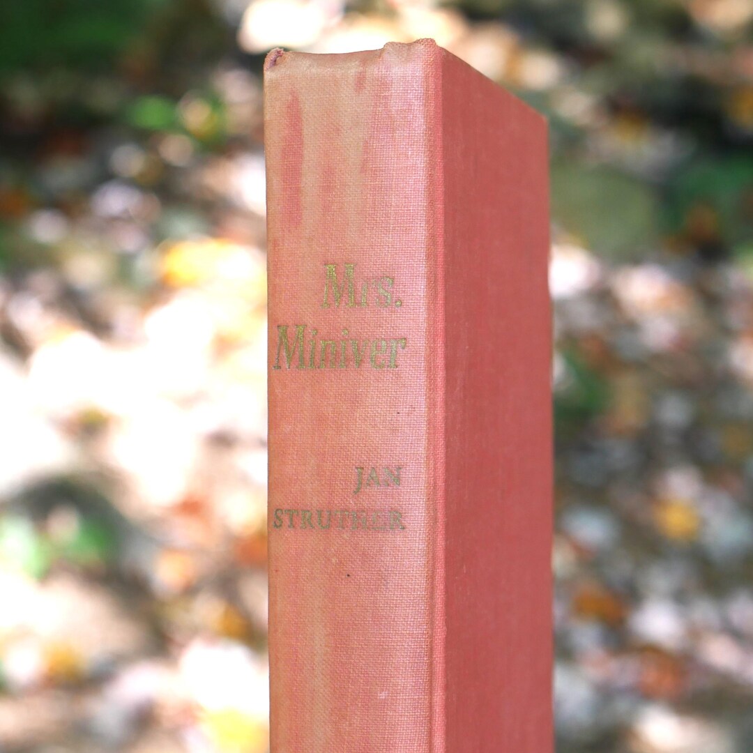 Mrs. Miniver by Jan Struther - Etsy