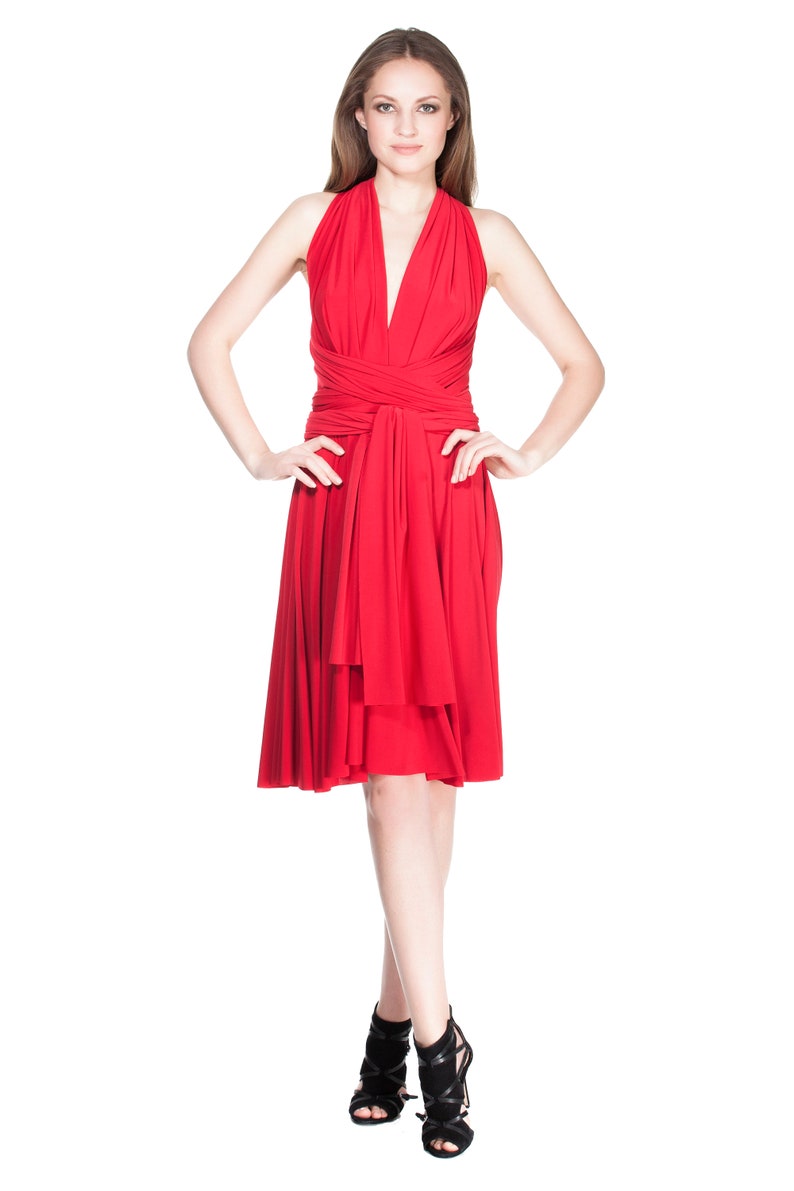 Bridesmaid Infinity Dress Short Dress Summer Dress Fun Dress Short ...