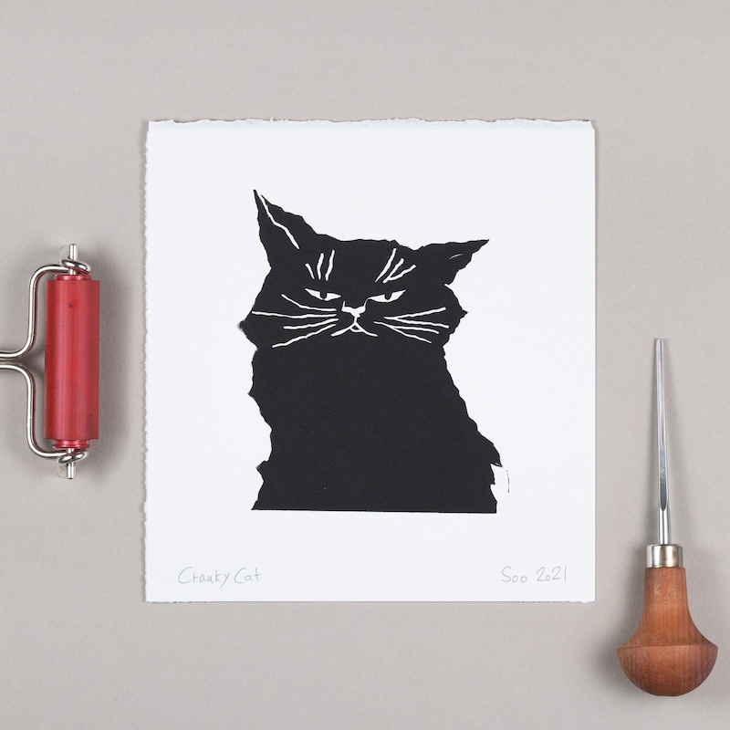 Cat Art Prints - Etsy