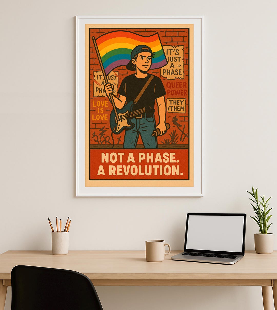 Queer Vintage Posters – Digital Art Prints for Self-expression & Pride ...