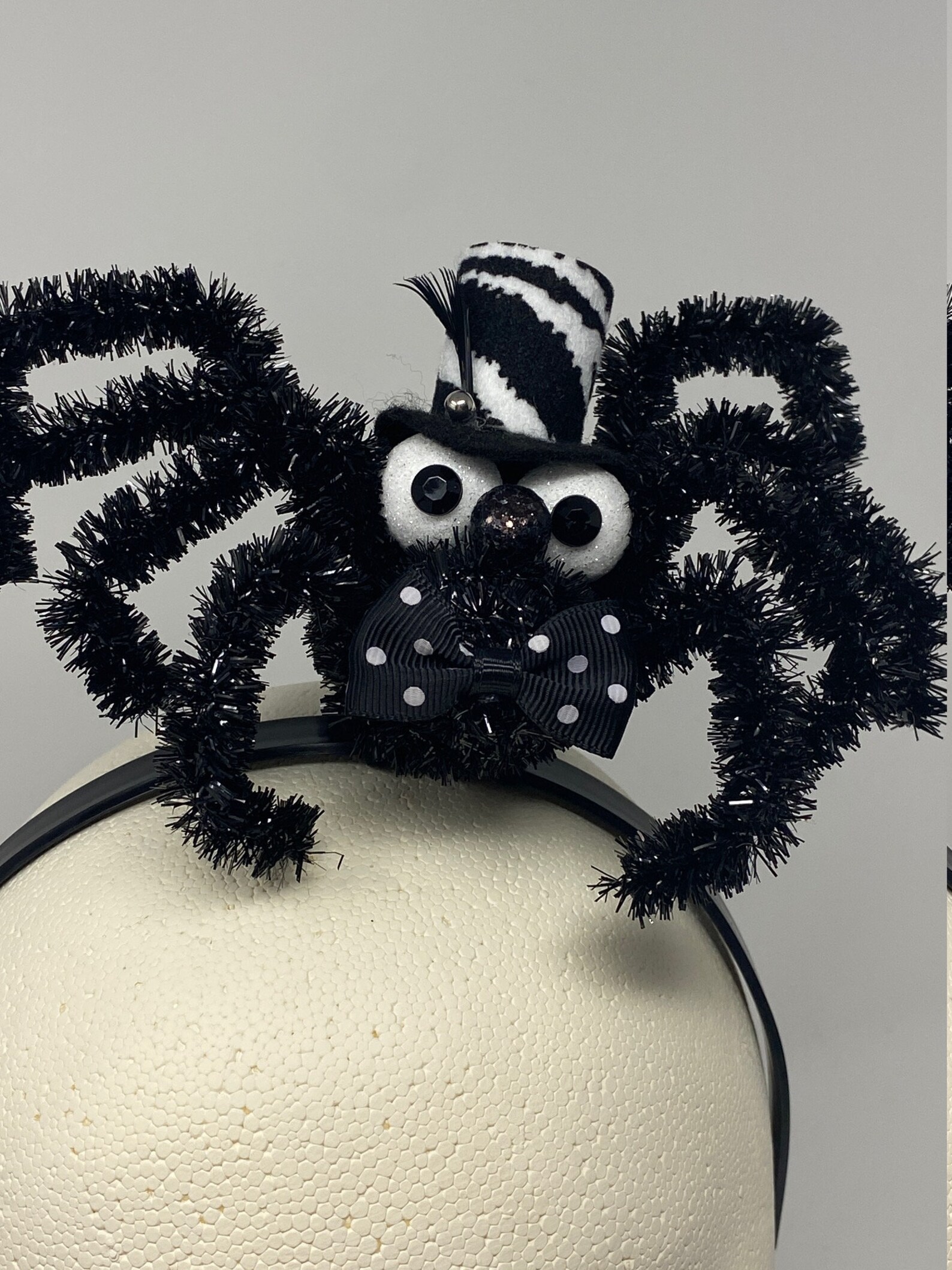 Poseable Hairy Spider Headband/fascinator/headpiece - Etsy