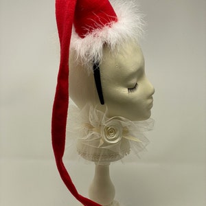 My Classic Santa Hat Headband/headpiece Christmas/holiday/whoville ...
