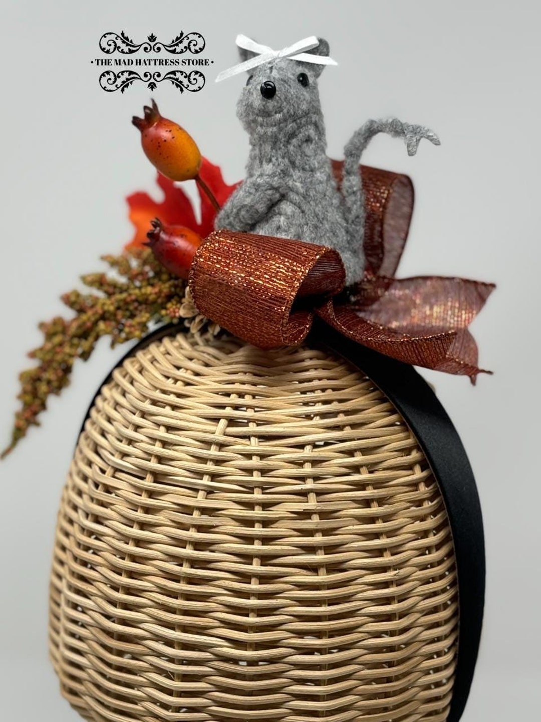 Owl Scarecrow Fascinator/headband/headpiece/fall/costume/party/adult ...
