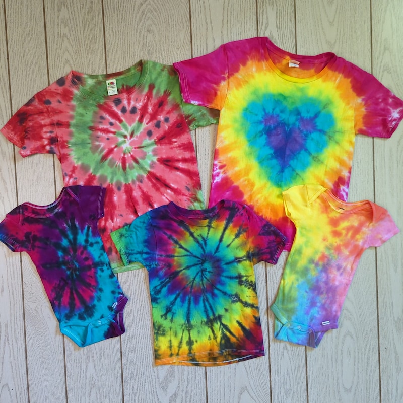 Handmade Kids Tie Dye Shirt - Etsy