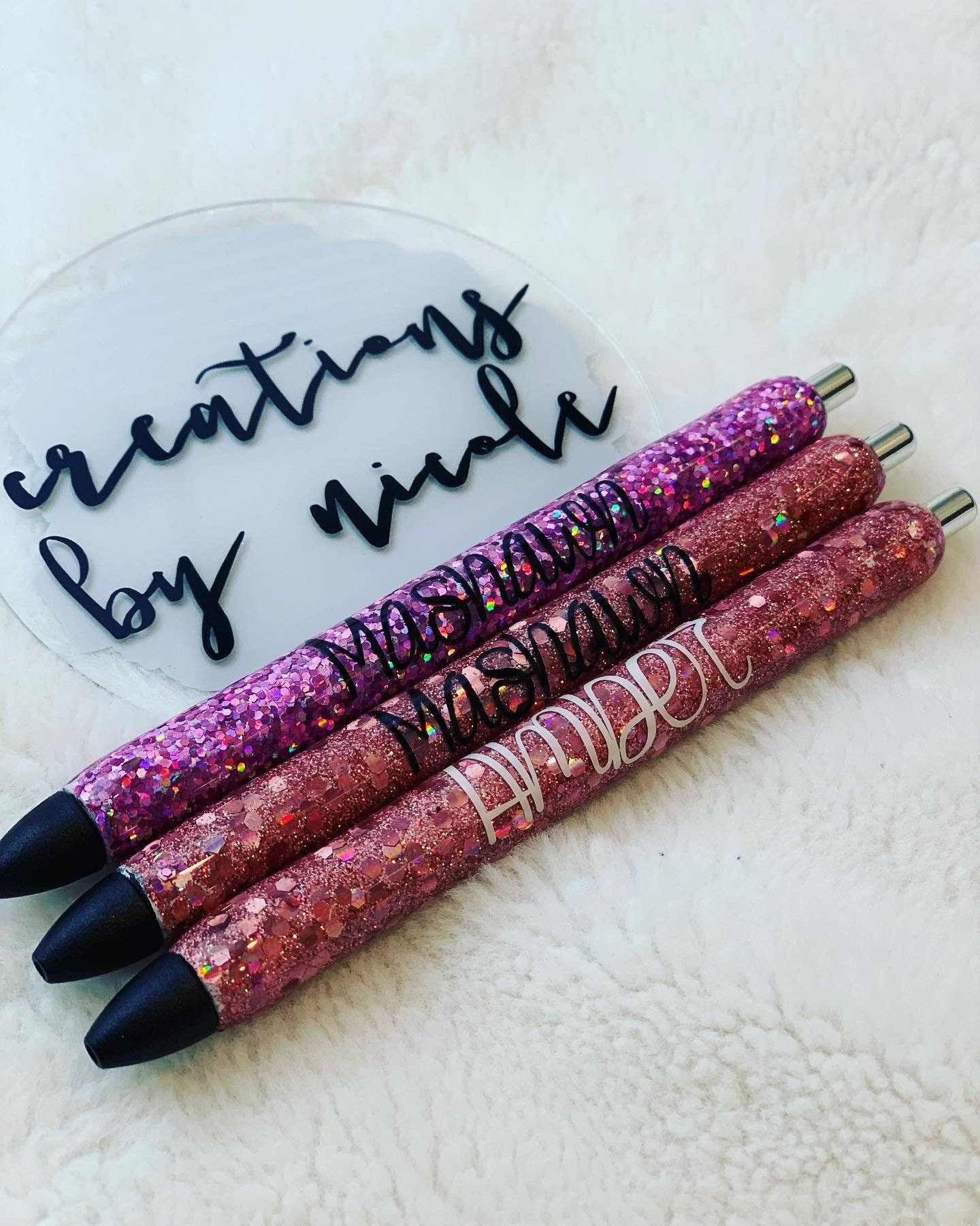 Glitter Gel Pens Inkjoy Gel Pens 0.7 Personalized Inkjoy Pens - Etsy
