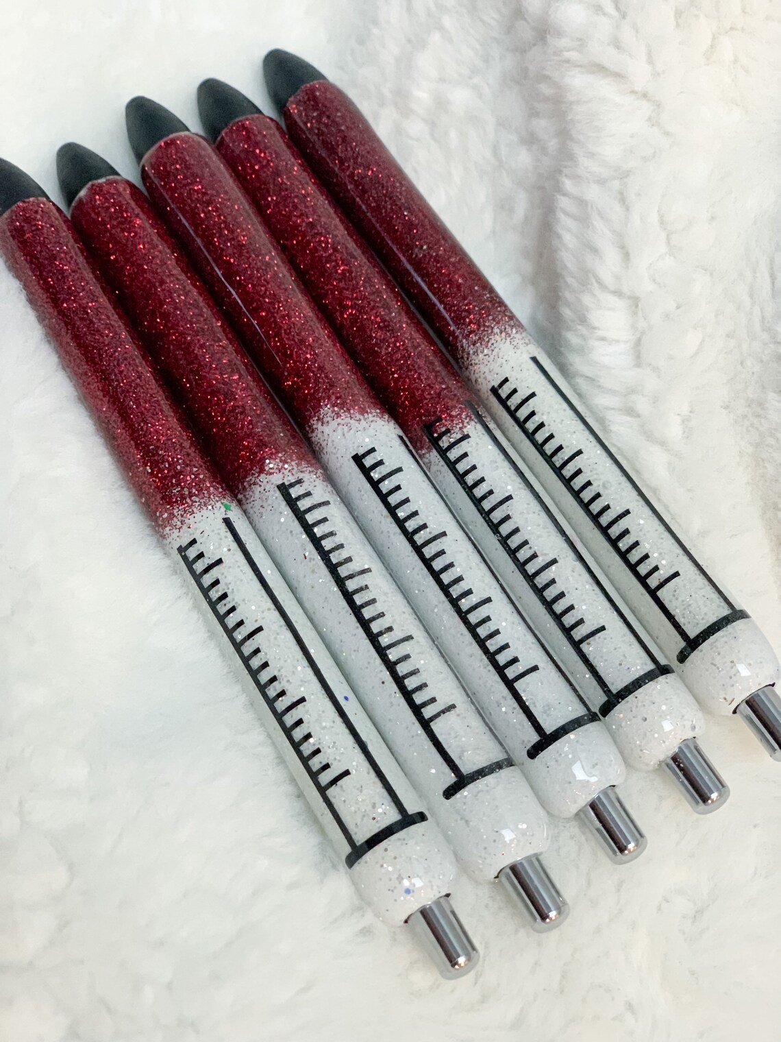 Nurse Syringe Needle Glitter Gel Pens Inkjoy 0.7 Personalized - Etsy