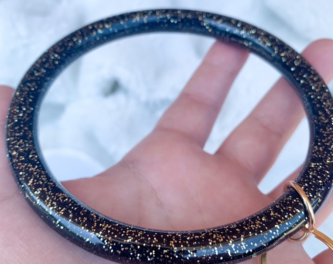 Bangle Keychain Keychain Bracelet Personalized Keychain Cute Resin ...