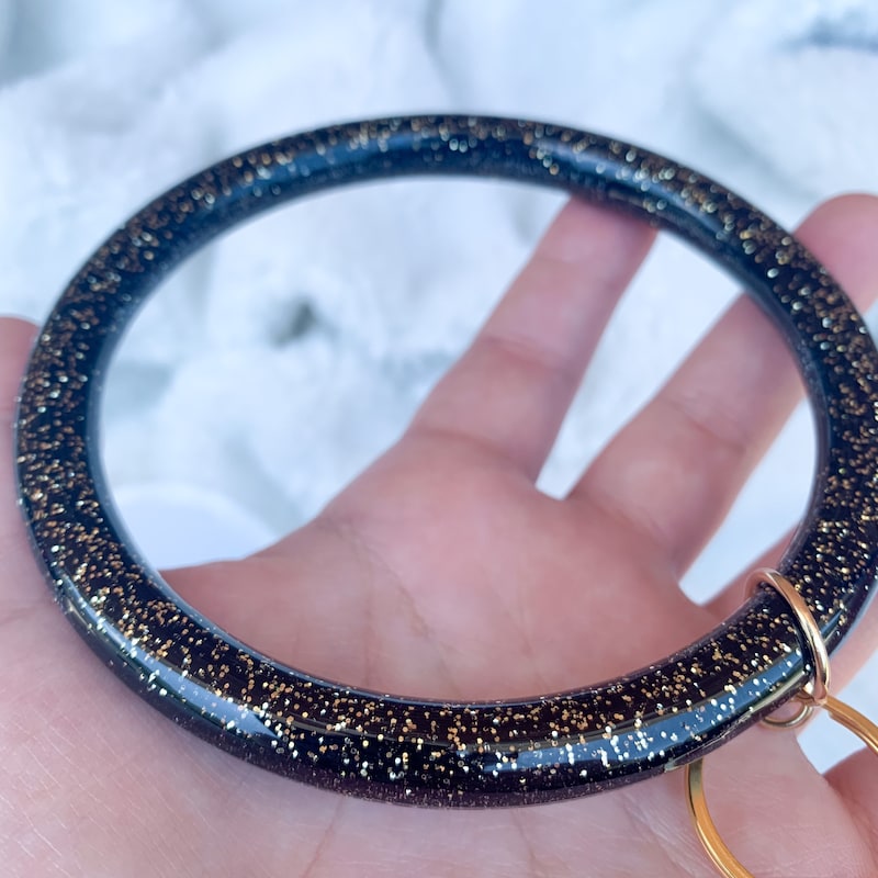 Resin Bangle for Keys - Etsy