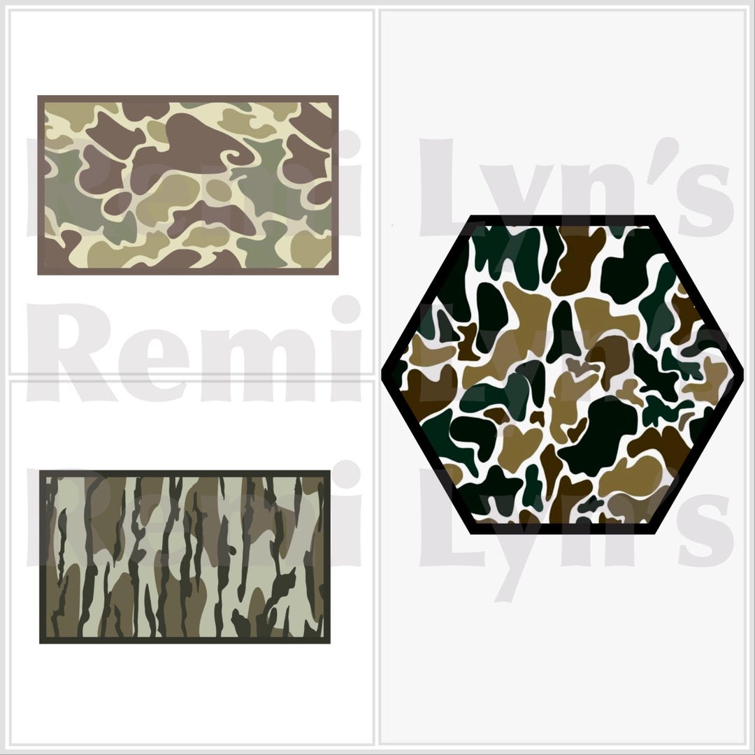 Camo Frames - Etsy