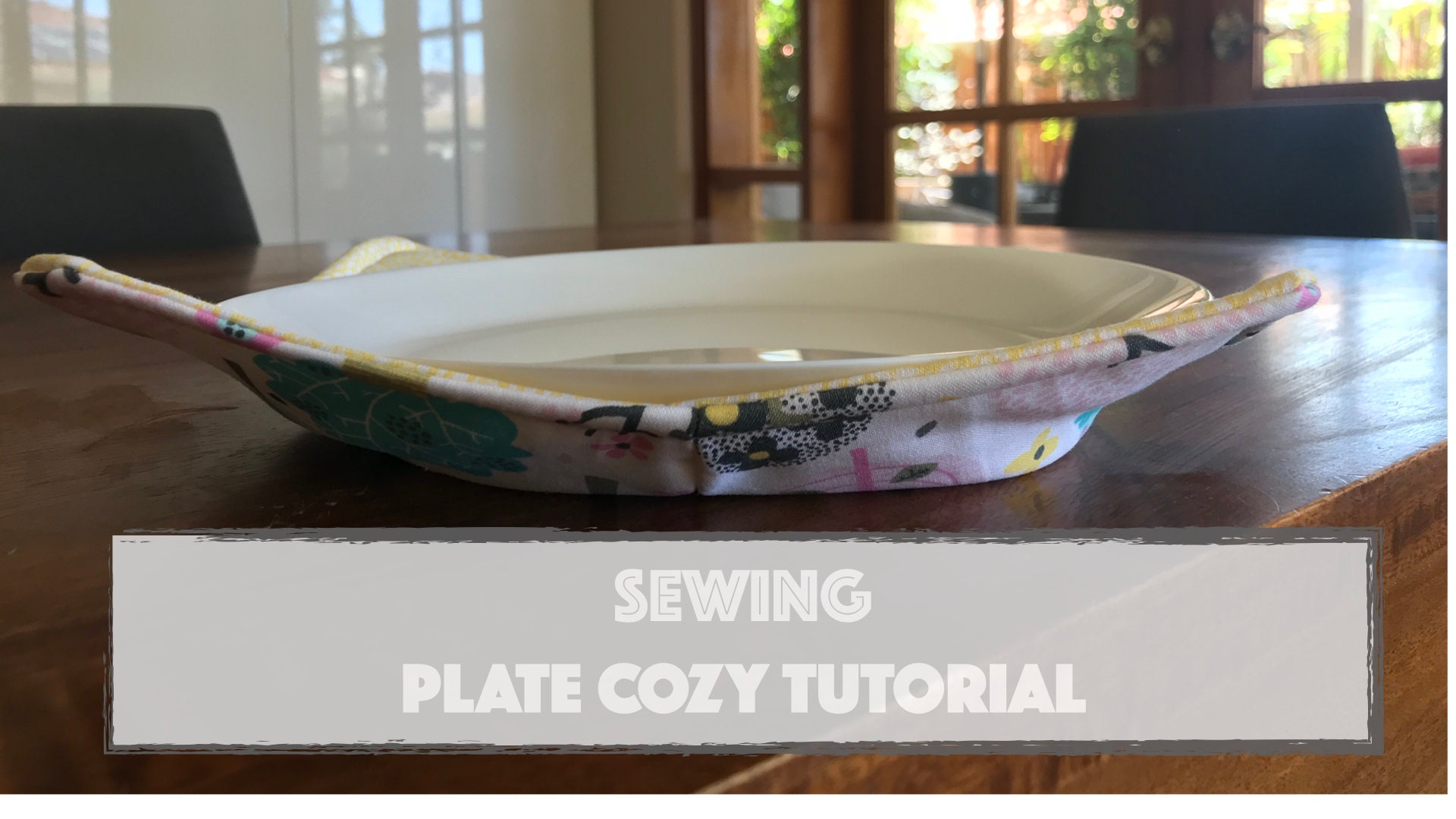 Plate Cosy PDF Instructions With Video Tutorial - Etsy