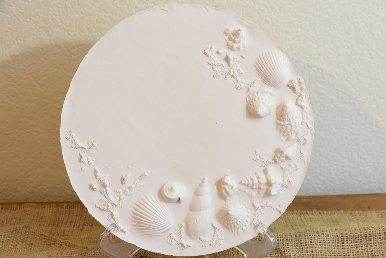 Botanical Bas Relief Shell Art - Etsy