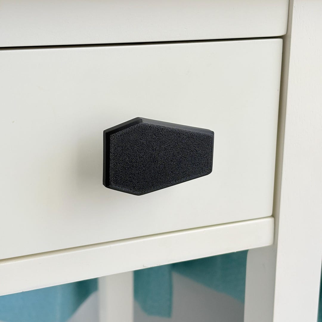 Coffin Drawer Knob – Spooky Gothic Halloween Cabinet or Dresser Pull - Etsy