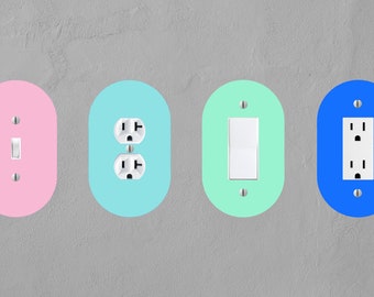 Colorful Light Switch Cover - Etsy