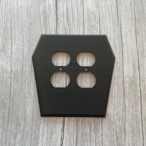 Coffin Wall Plate Cover for Living Room Spooky Halloween Outlet ...