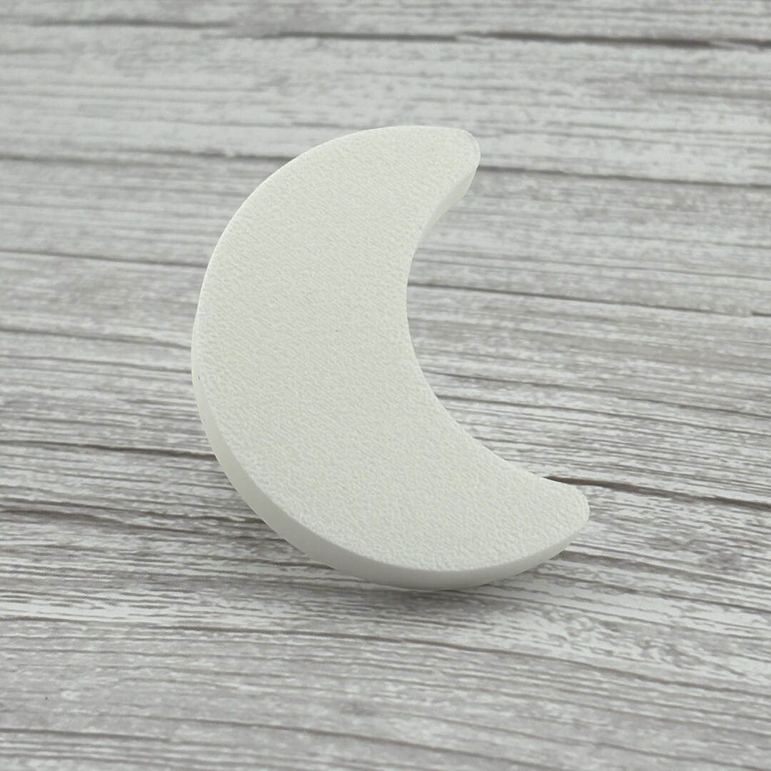 Unique 3D Printed Half Moon Shaped Drawer Knob for Rustic, Farmhouse ...