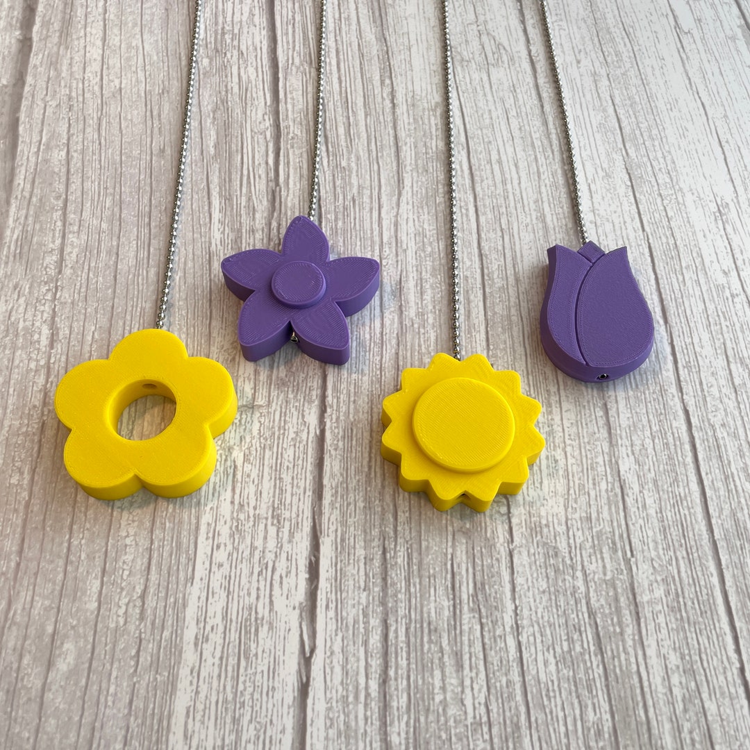 Floral Ceiling Fan Pulls, Handcrafted Flower Design Home Decor, Unique ...