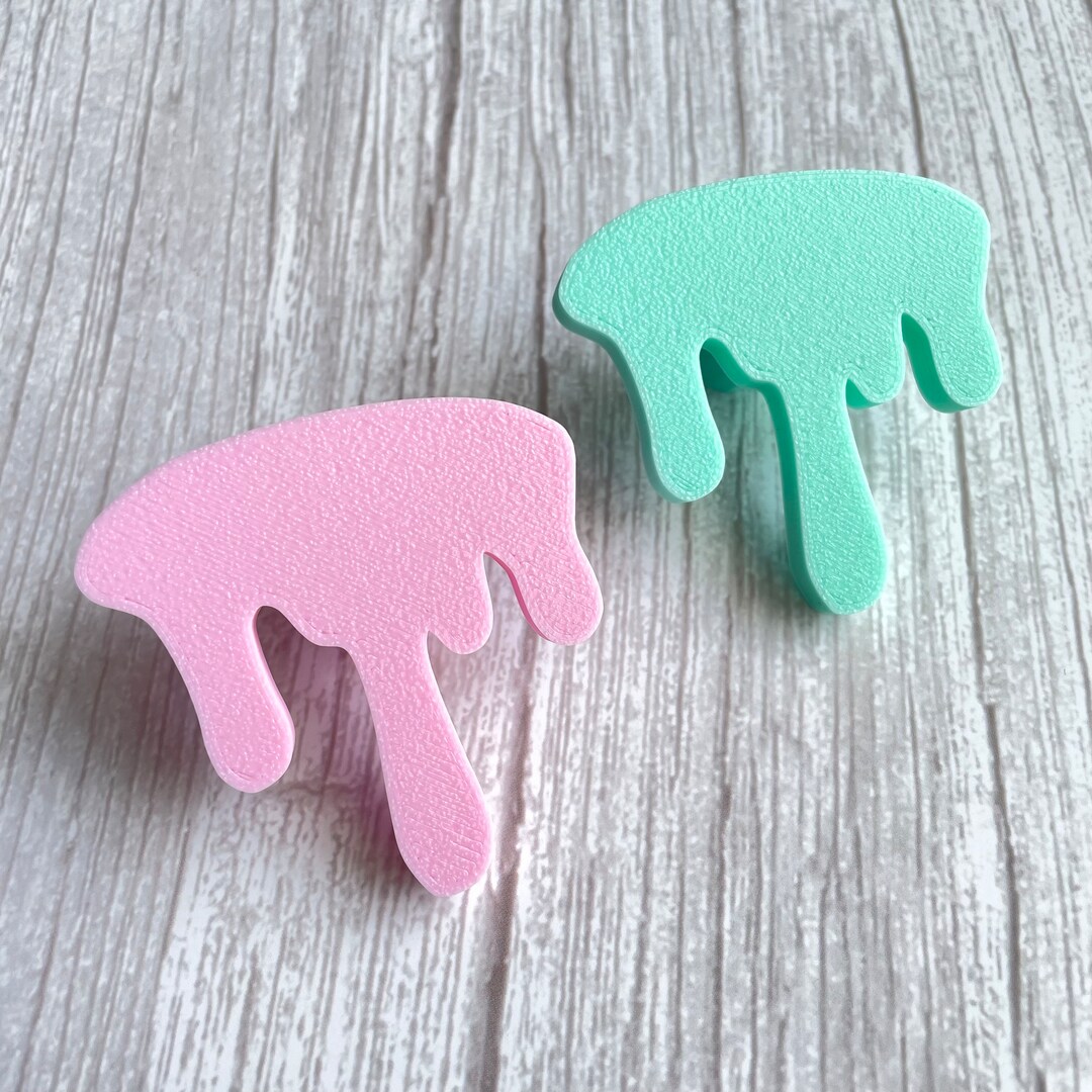 Paint Drip Knob Pull, Kitchen Cabinet Knob, Dresser Handle, Decorative ...