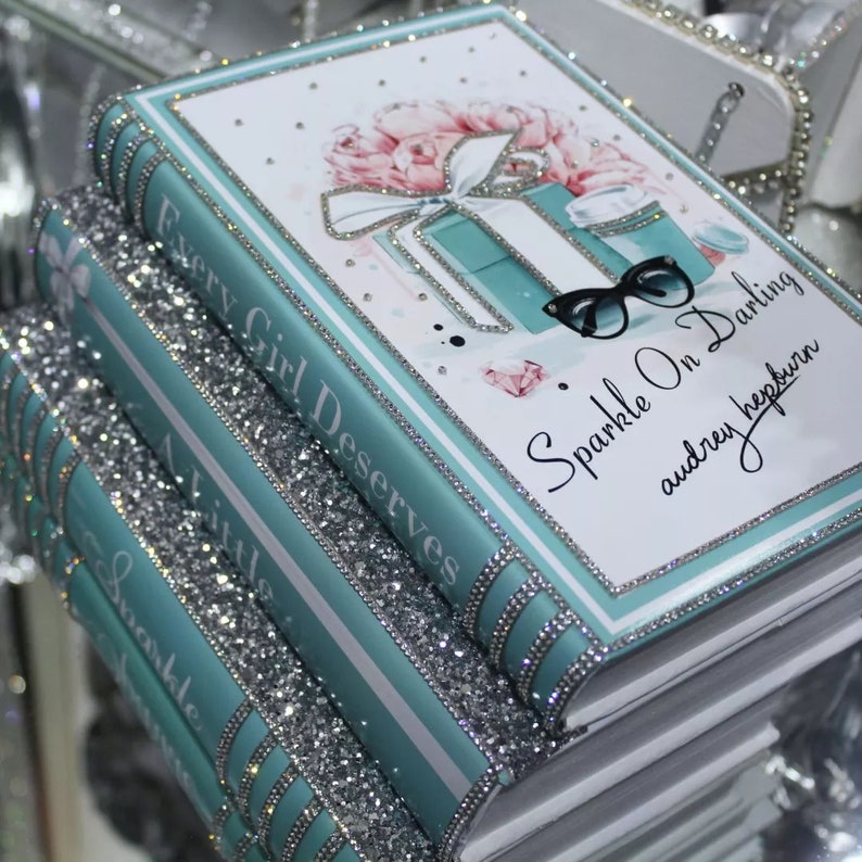 Flower Present Decor Books Custom Made and Personalised - Etsy