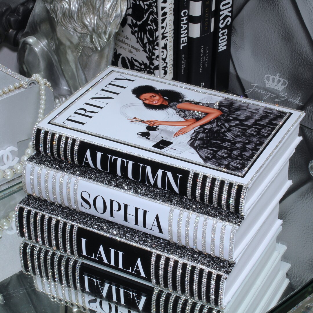 Glam Book Stack - Create Your Own Character - Black/white - Lots of ...
