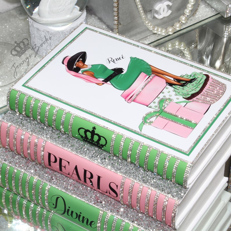 AKA Sorority Alpha Kappa Alpha 1908 Custom Made Bling Glam | Etsy