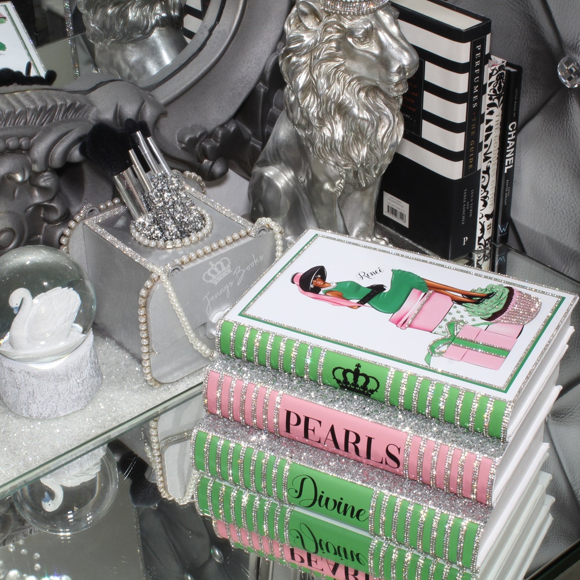 AKA Sorority Alpha Kappa Alpha 1908 Custom Made Bling Glam | Etsy