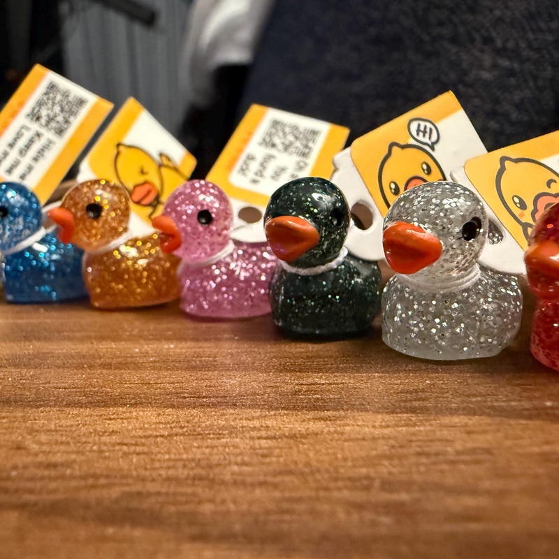 Resin Birthday Ducks - Etsy