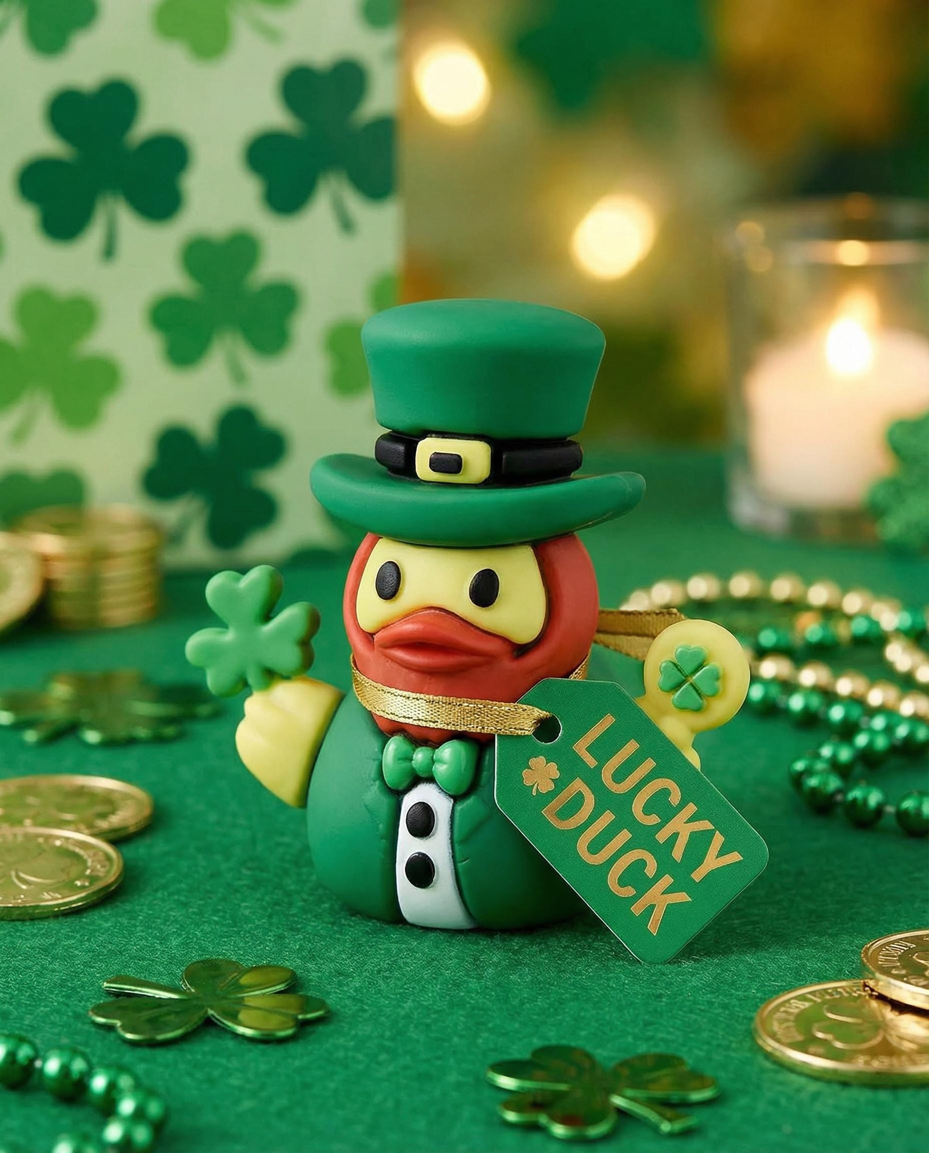 Mini Leprechaun Rubber Ducks | St. Patrick’s Day - Custom Tags, Magnet ...