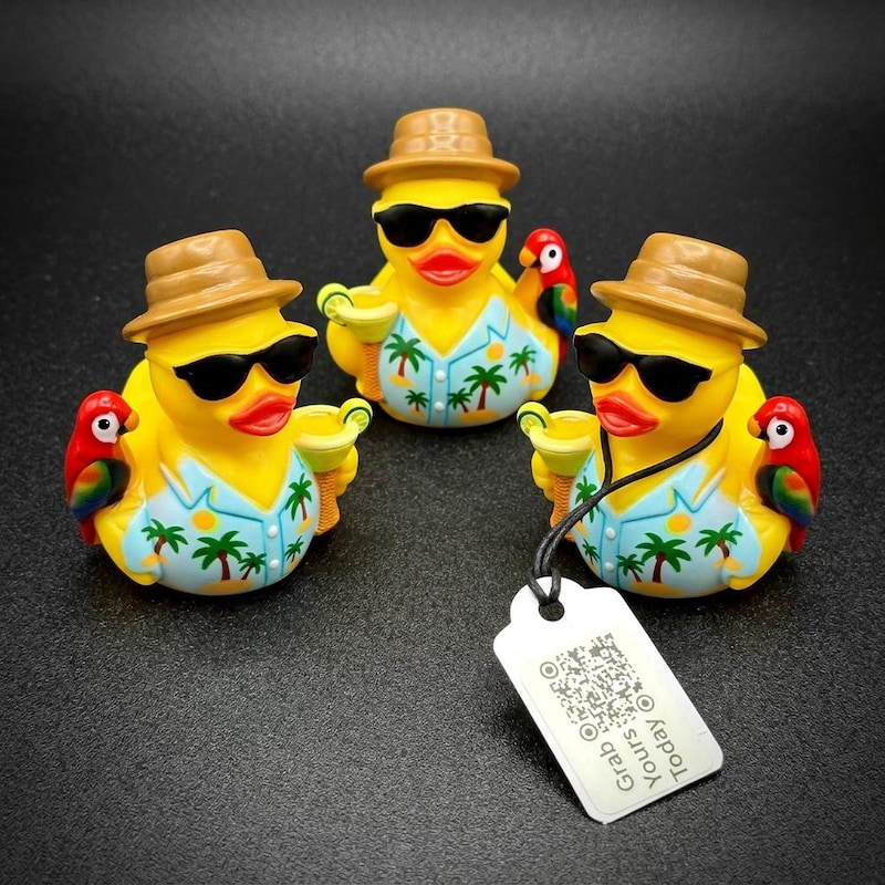 Parrot Rubber Duck - Etsy