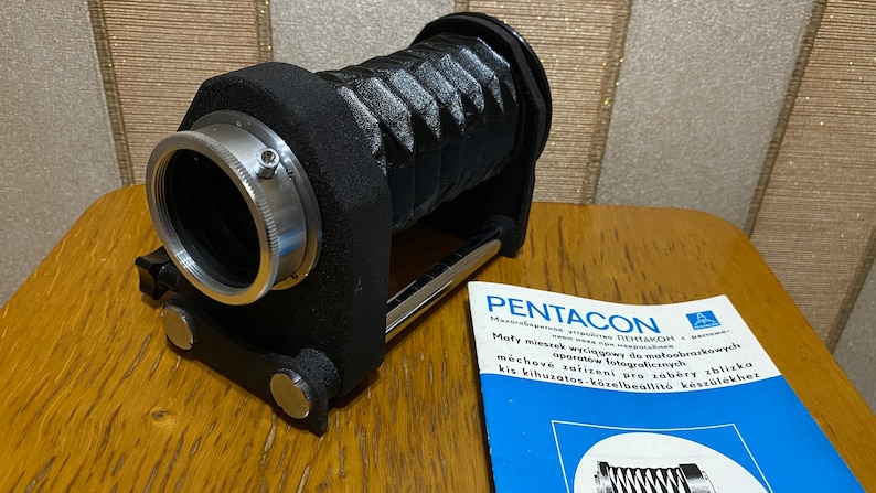 Pentacon MACRO Attachment Bellows for Screw M42 Camera Zenit, Praktica ...