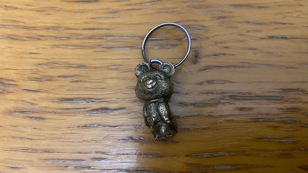 Vintage Keychain Bear, Olympic Games 1980 USSR - Etsy