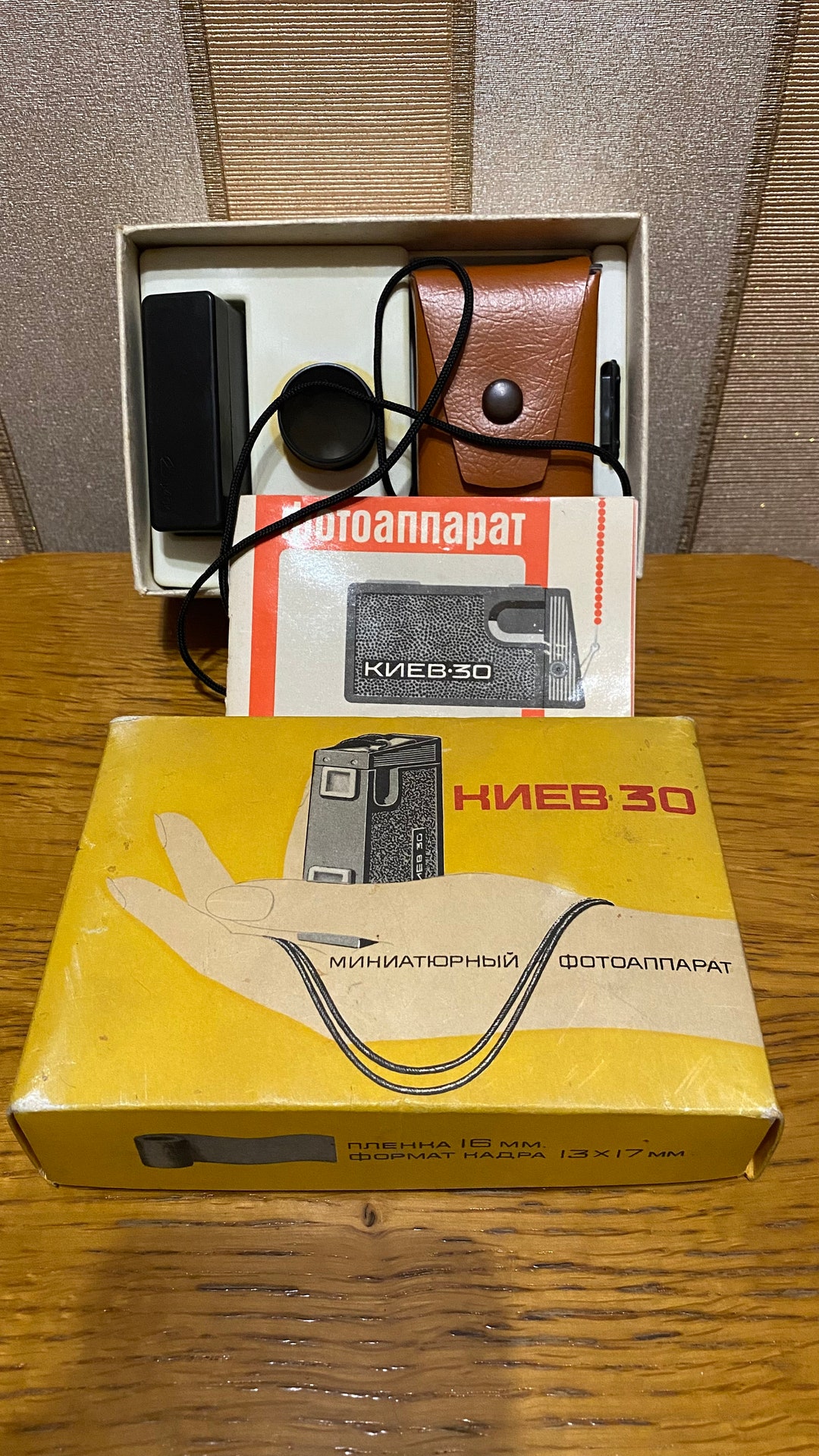 NOS Soviet Vintage Camera Kiev-30, Spy Subminiature USSR serviced - Etsy