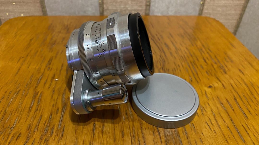 Exc! KMZ Helios-44 Silver 2/58 Mm (8 Blades), Screw START Mount, USSR ...