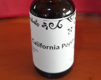 California Poppy Tincture - Etsy
