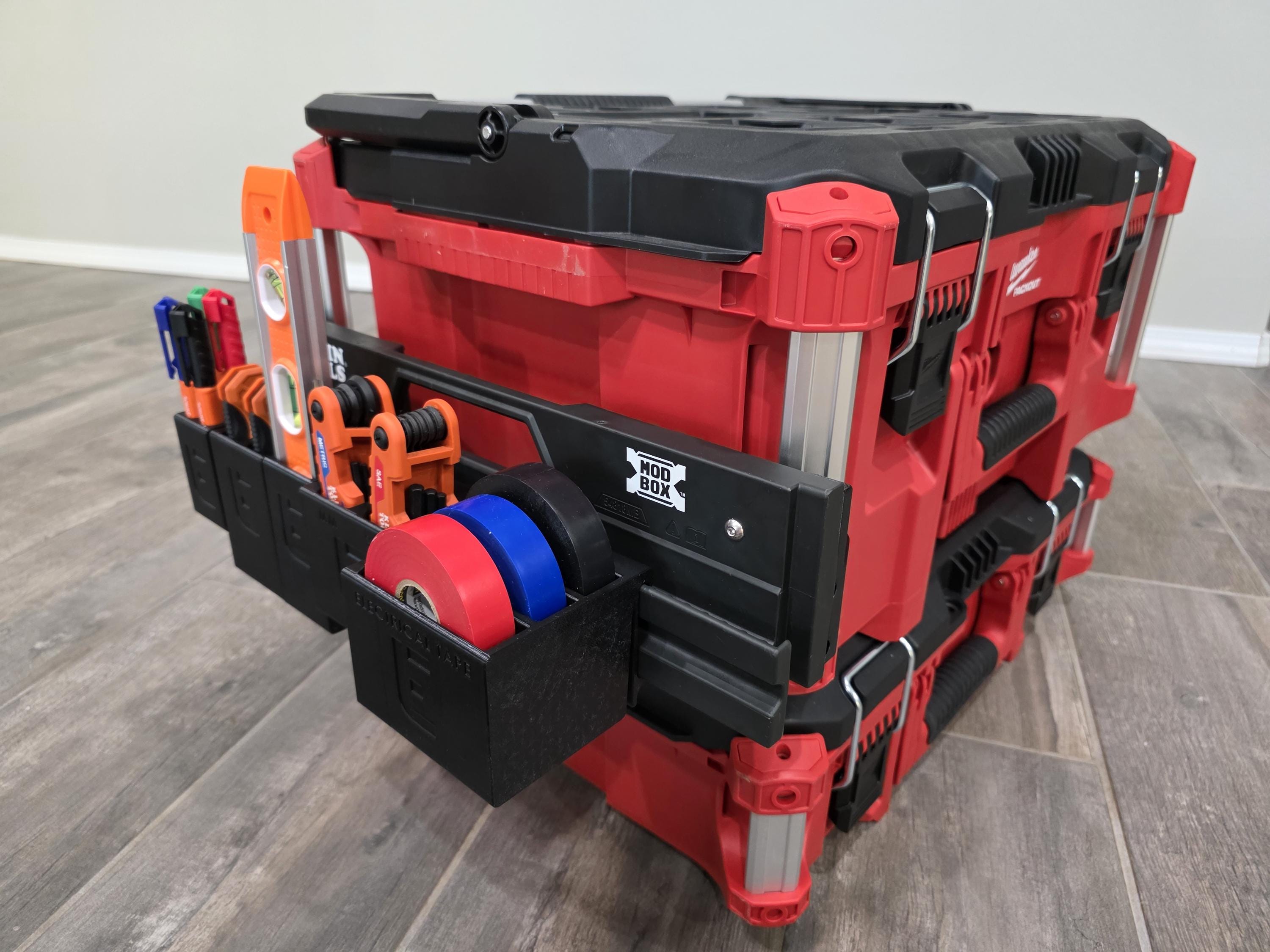 Milwaukee Packout to Klein Modbox Rail Adapter Tool Storage Connector ...