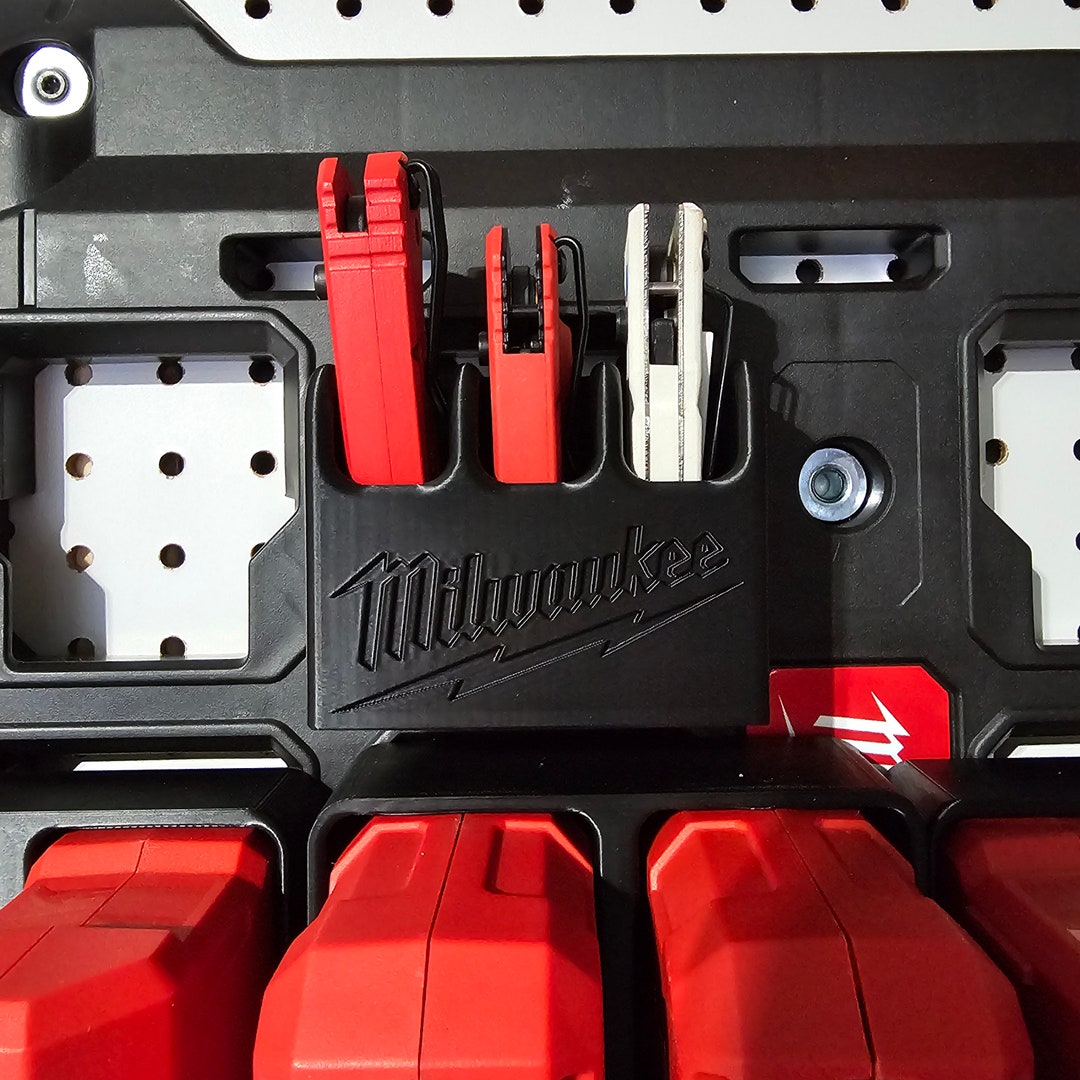 3D Printed Knife Holder for Milwaukee Fastback Pocket Knives Garage ...