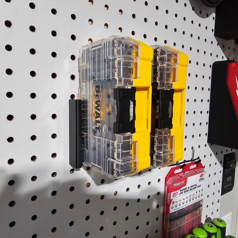 Custom 3D Printed Dewalt Bit Case Holder Single, Double, Triple, Quad ...